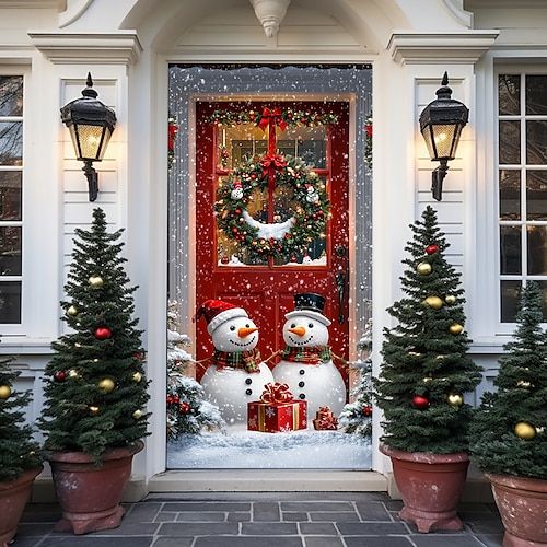 5 ideas para decorar tu puerta de navidad con mucho estilo